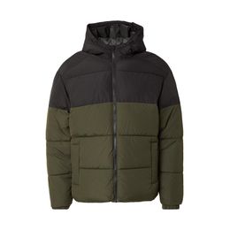Jack & Jones Jack & Jones Set: Jacke und Weste 'JJMaze' Herren Gr&ouml;&szlig;e XL oliv / schwarz
