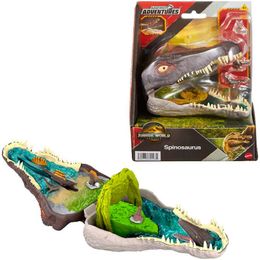 Mattel Spielfigur &raquo;Jurassic World, Rebirth, Micro Compact Spinosaurus&laquo; mit interaktiven Funktionen bunt Kunststoff