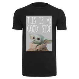 Merchcode T-Shirt &raquo;Herren Baby Yoda Good Side Tee&laquo;, 1 Stk. black M M Vielseitige T-Shirts f&uuml;r jeden Anlass