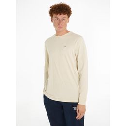 Tommy Jeans PLUS Langarmshirt &raquo;TJM SLIM 2PACK L/S EXT&laquo; Packung, 2er-Pack, mit Rundhalsausschnitt White / Newsprint 3XL 3XL Langarmshirt von Tommy...