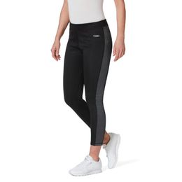 STOOKER WOMEN 7/8-Leggings &raquo;Poly-Stretch Sport Leggings High Tech&laquo; Legging Fit Sport f&uuml;r Damen black/anthra mel. 44/46 - L&auml;nge 26 L&auml;nge 26 44/46...