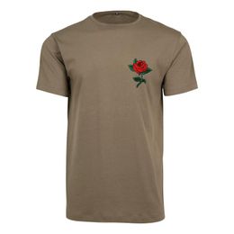 MisterTee T-Shirt »Herren Rose Tee« 1 Stk. tlg. olive S S Vielseitige T-Shirts für jeden Anlass