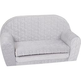 KNORRTOYS Sofa &raquo;Cosy, Geo Grey&laquo; f&uuml;r Kinder; Made in Europe grau