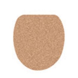 Meusch WC-Deckelbezug &raquo;Cover&laquo; H&ouml;he 20 mm rutschhemmend beschichtet Uni Farben, waschbar toffee Obermaterial: 100% Polyacryl WC-Deckelbezug (47 cm x...