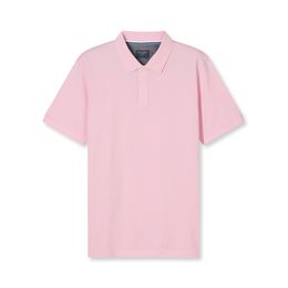 Poloshirt OLYMP "Casual", Herren, Gr. XXL, rosa (rose), Piqu&eacute;, Obermaterial: 100% Baumwolle, Shirts