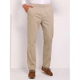 Schlupfjeans CLASSIC, Herren, Gr. 23, Unterbauchgrößen, beige, 98% Baumwolle, 2% Elasthan, unifarben, lang, Jeans Schlupfjeans