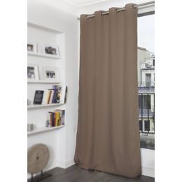 MOONDREAM Vorhang &raquo;Black out&laquo; &Ouml;sen 1 Stk. tlg. beige Obermaterial: 100% Polyester 260 cm