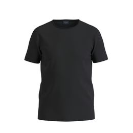 T-Shirt OLYMP "Casual", Herren, Gr. XL, schwarz, Jersey, Obermaterial: 95% Baumwolle, 5% Elasthan, Basic, Rundhals, Shirts T-Shirt