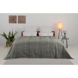 Home Affaire Tagesdecke »Toscana« Tagesdecke in verschiedenen Größen, für Kinder und Erwachsene grün Obermaterial: 60% Baumwolle, 40% Polyester...
