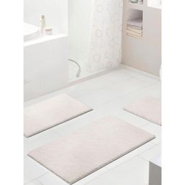 Badematte Grund Gr. 1, kiesel, rechteckig (50cm x 60cm ), 1 Stk., Badematten, Badematte