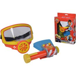Simba Spielzeug-Sauerstoffmaske &raquo;Feuerwehrmann Sam, Feuerwehr Sauerstoffmaske&laquo; mit Spielzeug-Axt gelb/rot/blau