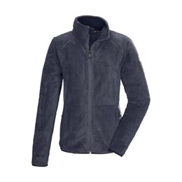 Fleecejacke Killtec "KOW 6 WMN KNTFLC JCKT", Damen, Gr. 40, nachtblau, Obermaterial: 100% Polyester;Obermaterial 2: 97% Polyester, 3% Elasthan, Jacken Fleecejacke