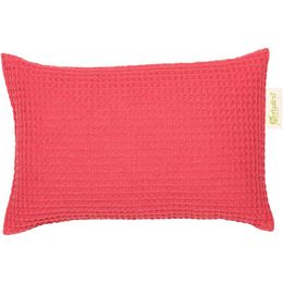 Herbalind Kirschkernkissen &raquo;2033&laquo; W&auml;rmekissen 30x20 cm, Waffelpique, als K&auml;ltekissen verwendbar rosa Bezug: 100% Baumwolle