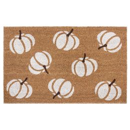 Hanse Home Fu&szlig;matte &raquo;Mix Mats Kokos Pumpkins, T&uuml;rmatte&laquo; rechteckig 15 mm H&ouml;he Kokos, Schmutzfangmatte, Outdoor, Rutschfest, Innen, Kokosmatte, Flur...
