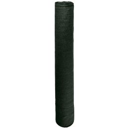 Windhager Sichtschutzzaunmatten winddurchl&auml;ssiges, recycelbares Kunststoff-Gewebe, UV-stabil, L: 25 m gr&uuml;n