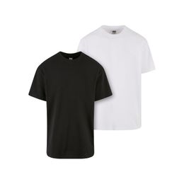 Urban Classics T-Shirt &raquo;Herren Heavy Oversized Tee 2-Pack&laquo; 1 Stk. tlg. black white L L KLARES DESIGN: Minimalistisch und vielseitig kombinierbar