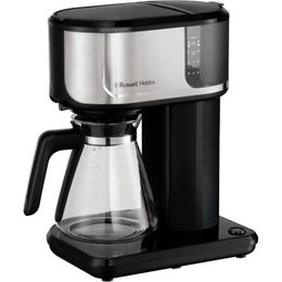 Russell Hobbs Filterkaffeemaschine &raquo;Attentiv Black Coffee Bar 26840-56&laquo; 1,25 l Kaffeekanne Papierfilter 1x4 schwarz Filterkaffeemaschine