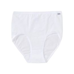 Taillenslip Speidel "Britta", Damen, Gr. 48, wei&szlig;, Obermaterial: 95% Baumwolle, 5% Elasthan (LYCRA), unifarben, bequem, Unterhosen Taillenslip, bequem, elastisch, basic, Baumwollmix, Topseller