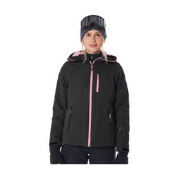 Killtec Skijacke &raquo;KSW 276 WMN SKI JCKT&laquo; Wasserdichte Damenjacke mit Schneefang, Atmungsaktivit&auml;t und Taschen schwarz 36 36 Winddichte Damen...