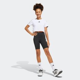 Trainingsanzug adidas Sportswear "JG TR-ES 3S SET", Jungen, Gr. 116, schwarz-wei&szlig; (wei&szlig;, schwarz), Obermaterial: 100% Polyester, Sportanz&uuml;ge Trainingsanzug
