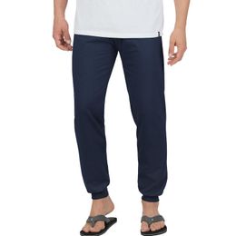 TRIGEMA Schlafanzug &raquo;Schlafanzughose B&uuml;ndchen&laquo; 1 tlg. navy XL XL DELUXE-Single-Jersey