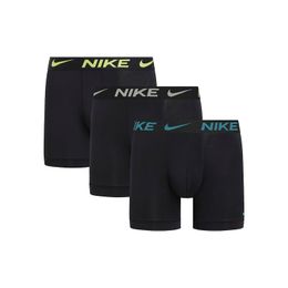 NIKE UNDERWEAR Boxer &raquo;BOXER BRIEF 3PK&laquo; Packung, 3er, 3 Stk. mit NIKE Logo-Elastikbund BLK-CYBER/DARK STUCCO/DUSTY CACTUS L (50) - 3 Stk. 3 Stk. L...