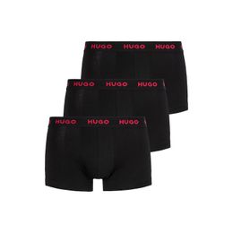 HUGO UNDERWEAR Trunk &raquo;TRUNK TRIPLET PACK&laquo; Packung, 3 Stk. mit Logoschriftzug auf dem Bund Open Miscellaneous 994 XXL - 3 Stk. 3 Stk. XXL 3er Pack...