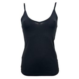 MY BASIC Unterhemd &raquo;Singlet cotton&laquo; 3er Pack, Spaghetti-Tr&auml;ger, V-Ausschnitt, Baumwollmix, elastisch, basic, bequem Black XXL XXL Top von My Basic