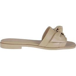 Alexandre Birman Slipper & Pantoletten - Maxi Clarita Square Flat Sandals Brown - Gr. 37 (EU) - in Braun - f&uuml;r Damen