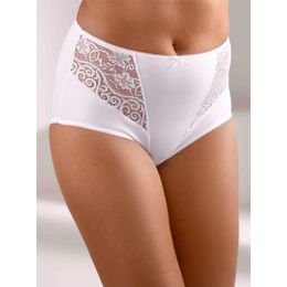 w&auml;schepur Taillenslip W&Auml;SCHEPUR, Damen, Gr. 38, 2 Stk., wei&szlig;, 95% Baumwolle, 5% Elasthan, Unterhosen Taillenslip