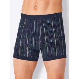 King&acute;S Club Schl&uuml;pfer KINGS CLUB, Herren, Gr. 5, 2 Stk., blau (marine, bedruckt), 100% Baumwolle, Unterhosen