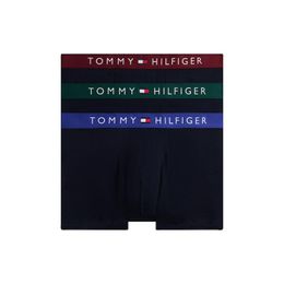 Tommy Hilfiger Underwear Trunk &raquo;3P TRUNK WB&laquo; Packung, 3er, 3 Stk. mit Logobund Orn Grn/Dp Rge/Wdg Blu XXL (56) - 3 Stk. 3 Stk. XXL (56) 3er-Pack...