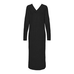 Only Damen Only Strickkleid &raquo;ONLJEANETT LIFE LS V-NECK DRESS CC KNT&laquo; schwarz S (36), N-Gr