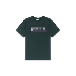 883POLICE T-Shirt »883 Police ADRIAN T-SHIRT« 1 Stk. tlg. forestgreen L L Figurbetonter Slim Fit für definierte Silhouette und moderne Passform