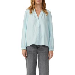 s.Oliver Damen s.Oliver Flanellbluse mit Raffung 42
