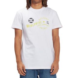 DC Shoes T-Shirt &raquo;The Curve&laquo; White L L Stoff: Jersey-Stoff aus Baumwolle [200 g/m2]