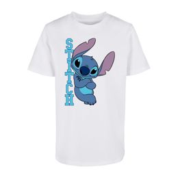 ABSOLUTE CULT T-Shirt »Herren Kids Lilo And Stitch - Posing Basic Tee 2.0« 1 Stk. tlg. white 146/152 146/152 Vielseitige Kombinationsmöglichkeiten