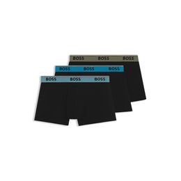 BOSS Trunk &raquo;3P Power&laquo; Packung, 3 Stk. mit Schriftzug auf dem Bund Open Miscellaneous 983 M - 3 Stk. 3 Stk. M 3er Pack Trunk von BOSS Underwear