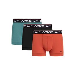 NIKE UNDERWEAR Trunk &raquo;TRUNK 3PK&laquo; Packung, 3er, 3 Stk. mit Logo auf dem Bund bicoastal/burnt sunrise/black XL (52) - 3 Stk. 3 Stk. XL (52) 3er-Pack...