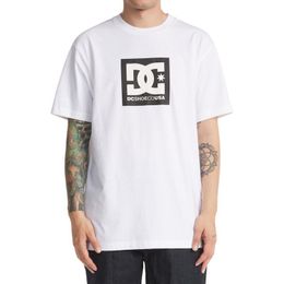 DC Shoes T-Shirt &raquo;DC Square Star&laquo; White L L Stoff: Baumwollstoff [200 g/m2]