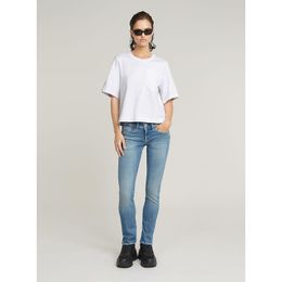 G-Star Raw G-STAR T-Shirt »Pocket Top« white L L Gerippter Ausschnitt