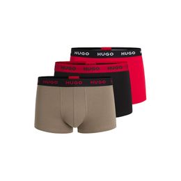 HUGO UNDERWEAR Trunk &raquo;TRUNK TRIPLET PACK&laquo; Packung, 3 Stk. mit Logoschriftzug auf dem Bund Open Miscellaneous 979 S (48) - 3 Stk. 3 Stk. S (48) 3er...