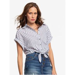 Roxy T-Shirt &raquo;Full Time Dream&laquo; Mood Indigo Lagos Stripes XS XS Stoff: leichtes, garngef&auml;rbtes...