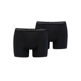 Levi's Levi's Herren Boxershorts &raquo;LEVIS MEN TENCEL BOXER BRIEF 2P&laquo; Packung, 2er Pack, 2 Stk. mit breitem Logobund schwarz S, 2 Stk.