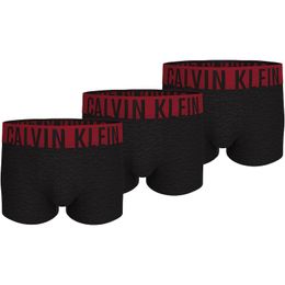 Calvin Klein Underwear Trunk »TRUNK 3PK« Packung, 3er, 3 Stk. mit Logo-Elastikbund B- JUNEBERRY WBS L (52) - 3 Stk. 3 Stk. L (52) 3er-Pack Trunks...