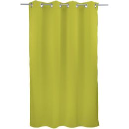 Vhg Verdunkelungsvorhang &raquo;Leon1&laquo; &Ouml;sen 1 Stk. tlg. hellgr&uuml;n Obermaterial: 100% Polyester 160 cm