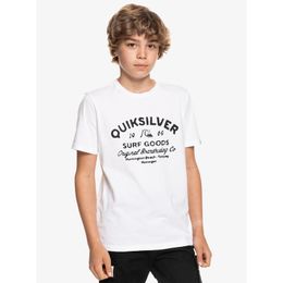 Quiksilver T-Shirt »Closed Tions« White 16(165-172cm) 16(165-172cm) Stoff: leichter Baumwoll-Jersey [160 g/m2]