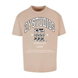 2Y STUDIOS T-Shirt »Herren Globus Oversize Tee« 1 Stk. tlg. wet sand L L Vielseitige T-Shirts für jeden Anlass