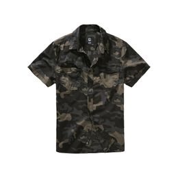 Brandit Langarmhemd &raquo;Herren Roadstar Shirt&laquo; 1 Stk. tlg. darkcamo L - US-Gr&ouml;&szlig;en US-Gr&ouml;&szlig;en L Kurz&auml;rmelige Hemden f&uuml;r Freizeit und B&uuml;ro