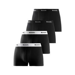 Bench. Herren Boxer &raquo;Boxershorts f&uuml;r Herren&laquo; Packung, 4 Stk. Unterhosen mit kontrastfarbigem Bund schwarz S, 4 Stk.
